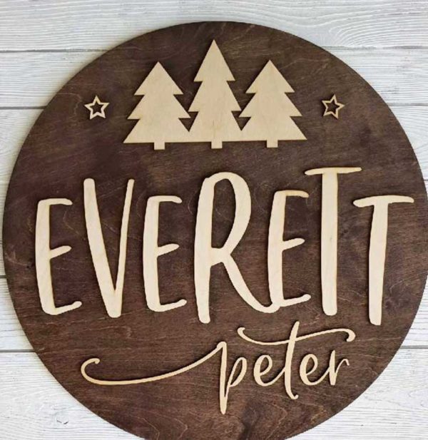 21 Wild personalized wood signs for adventure themed nurseries - The ...