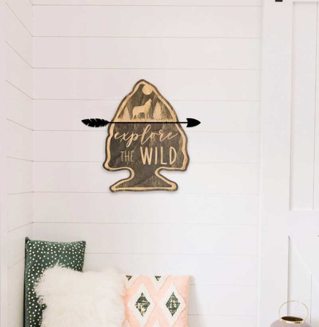 21 Wild personalized wood signs for adventure themed nurseries - The ...