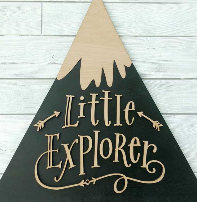 21 Wild personalized wood signs for adventure themed nurseries - The ...