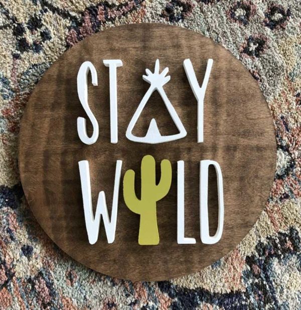 21 Wild personalized wood signs for adventure themed nurseries - The ...