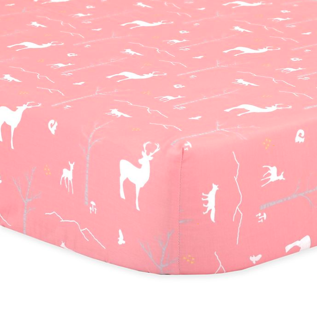 18 Dainty Woodland Crib Sheets for girls & boys to love - The Mood Guide