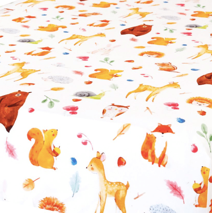 37 baby crib sheets to feel in a warm forest - The Mood Guide