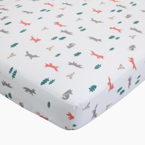 Fox Crib Sheets For Baby Nursery In An Earthy Palette - The Mood Guide