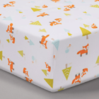 Fox Crib Sheets For Baby Nursery In An Earthy Palette - The Mood Guide