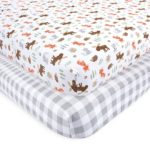 Fox Crib Sheets For Baby Nursery In An Earthy Palette - The Mood Guide