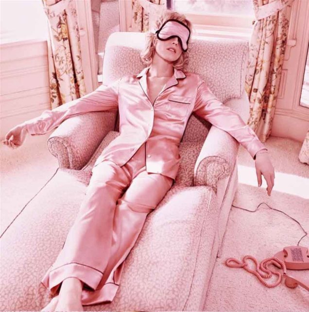 Sleep in the Clouds in these Pink Silk Pajamas and Sleepwear - The Mood ...