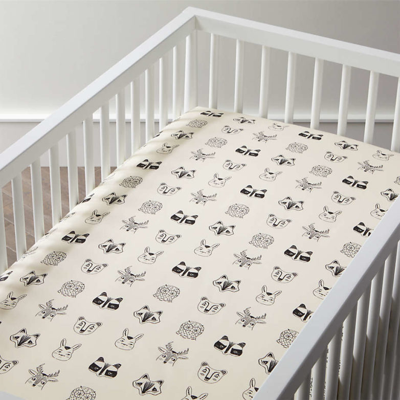 Fox Crib Sheets For Baby Nursery In An Earthy Palette - The Mood Guide