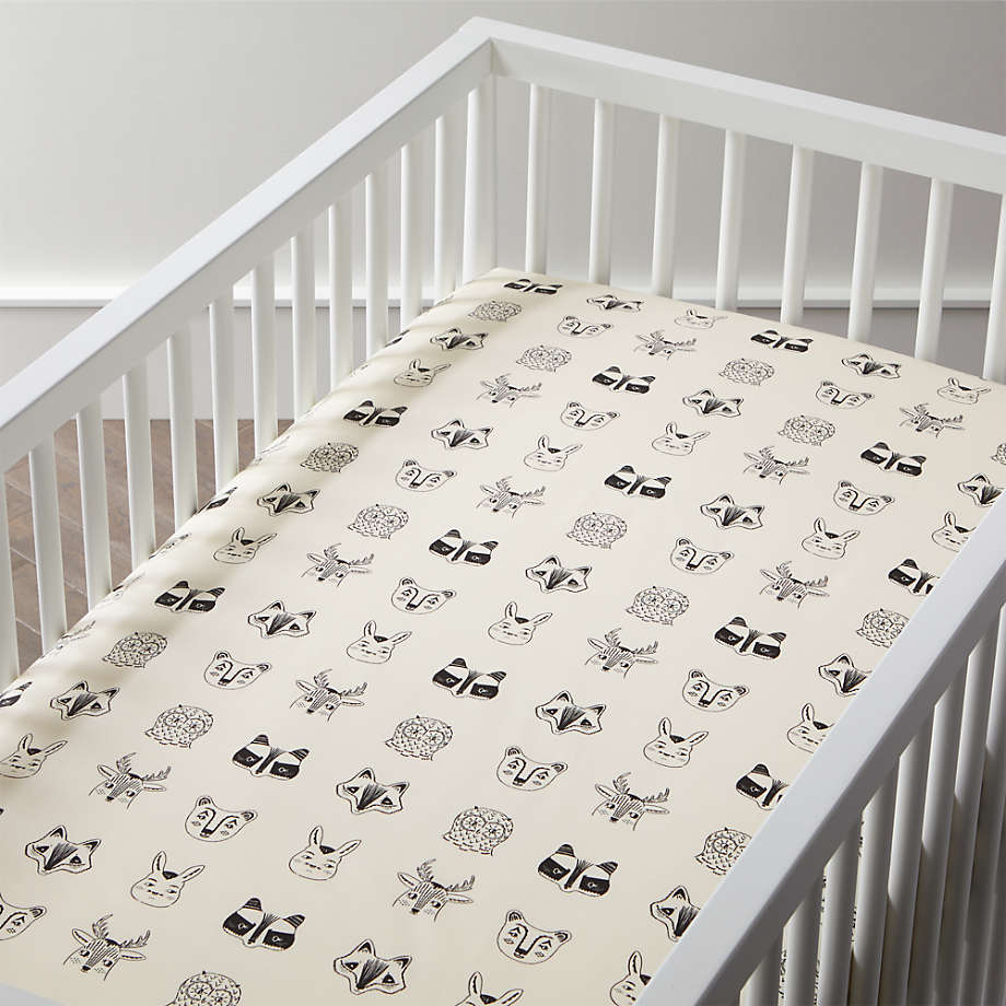 Fox Crib Sheets For Baby Nursery In An Earthy Palette - The Mood Guide