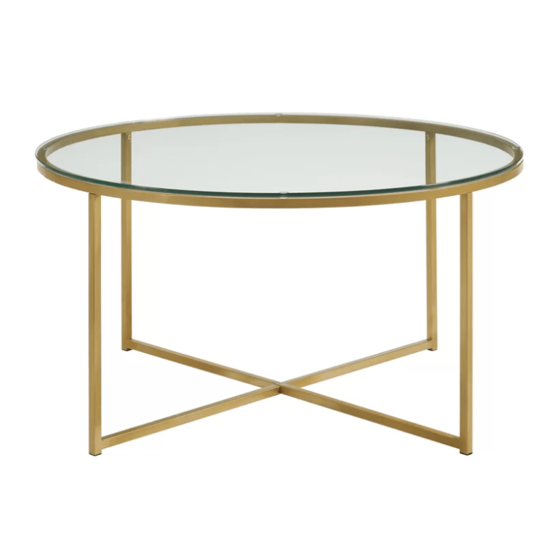 Gold Coffee Tables To Glam Up Your Living Room - The Mood Guide
