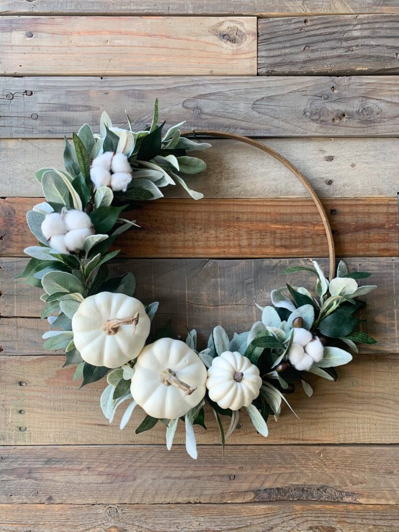 Modern Fall Wreaths From The Best Etsy Sellers - The Mood Guide
