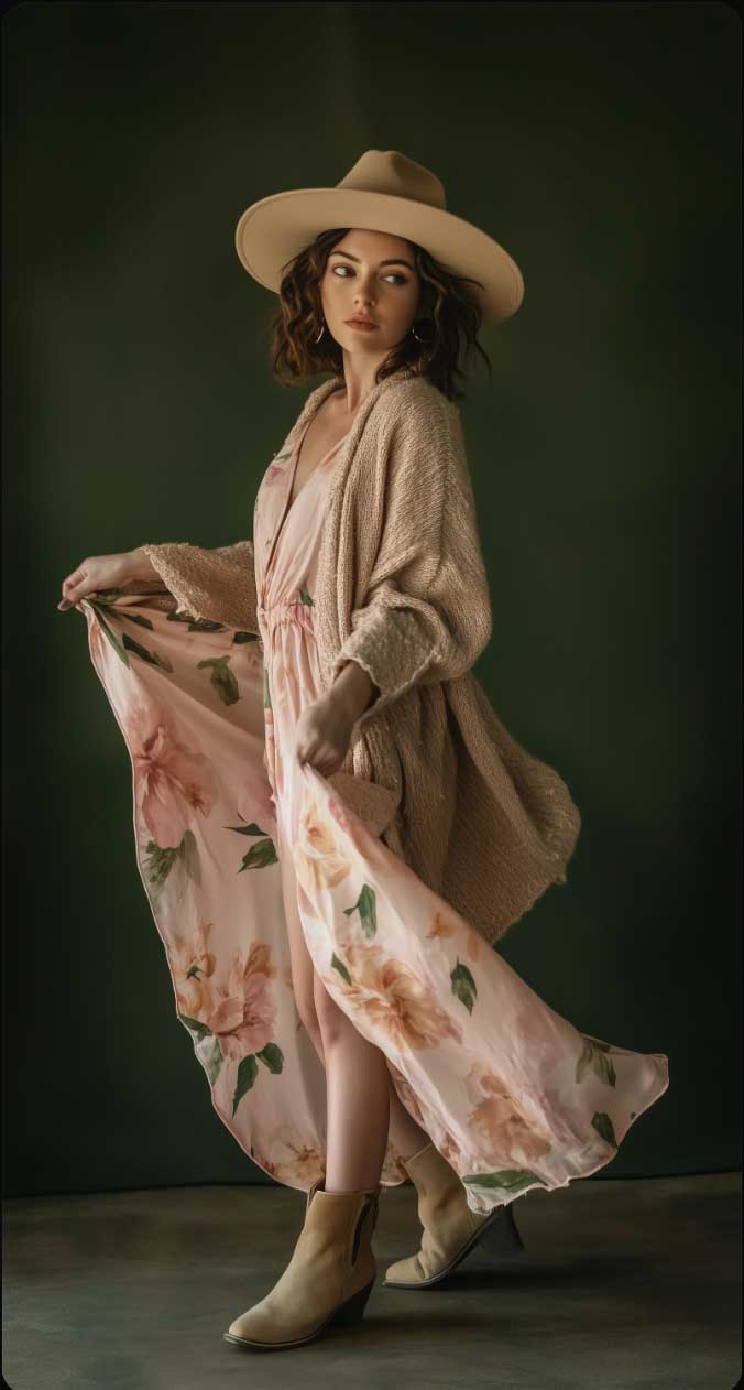 20 Ultra-Girly Outfit Ideas with Floral Dresses to Enjoy the Charm of ...