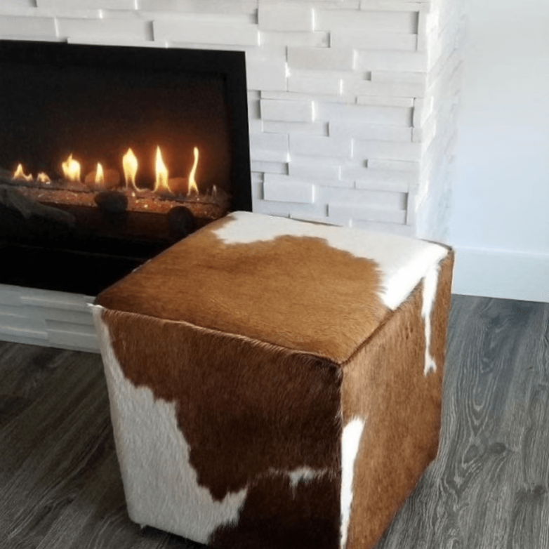 The Best Cowhide Ottomans & Poufs For Very Picky People - The Mood Guide