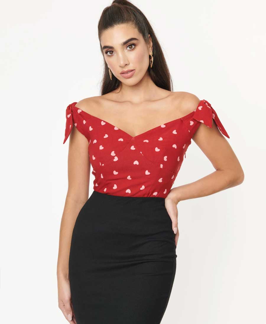 The Cutest Heart Print Clothing, Heart Inspired Shoes and Outfits for ...