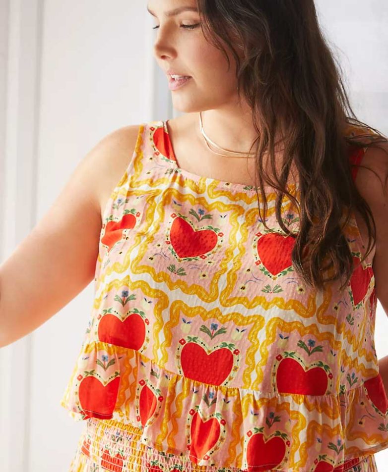 The Cutest Heart Print Clothing, Heart Inspired Shoes and Outfits for ...