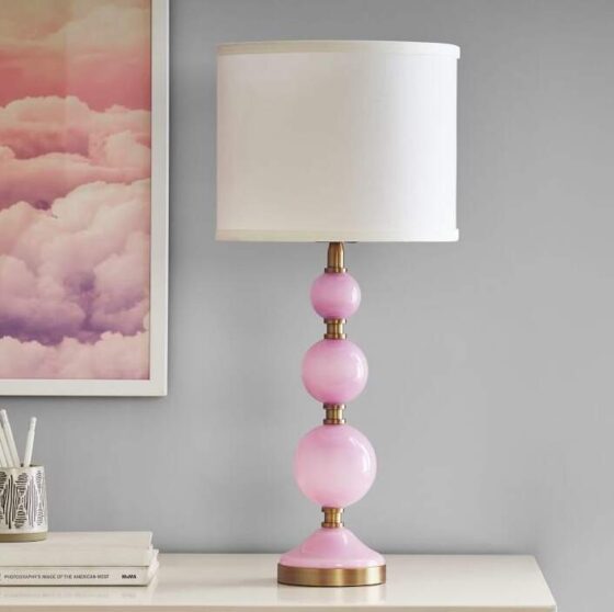 The Cutest Pink Table Lamps - The Mood Guide