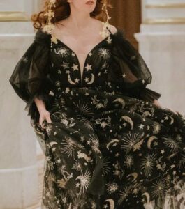 The Most Bewitching Star Dresses & Robes To Spark Magic Everywhere You ...