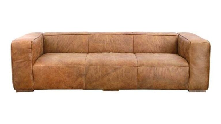 Buttery And Distressed Leather Sofas To Add Warmth And Texture To Your ...
