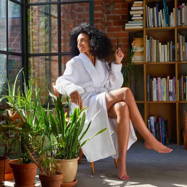 Here Is The Soft Waffle Robe You Need To Unwind & Relax - The Mood Guide
