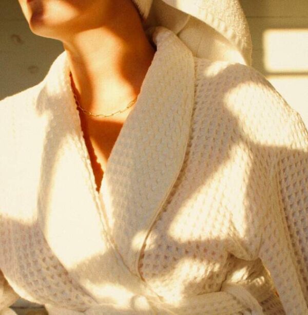 Here Is The Soft Waffle Robe You Need To Unwind & Relax - The Mood Guide