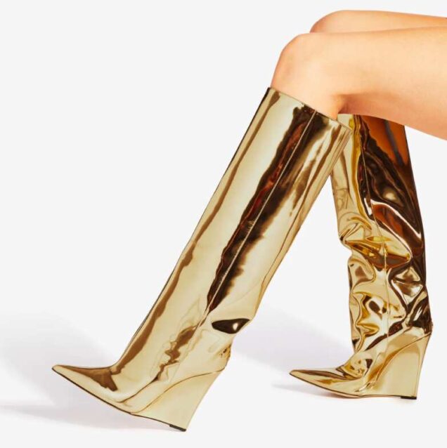 Designer Gold Shoes That Are Instant Outfit Makers - The Mood Guide