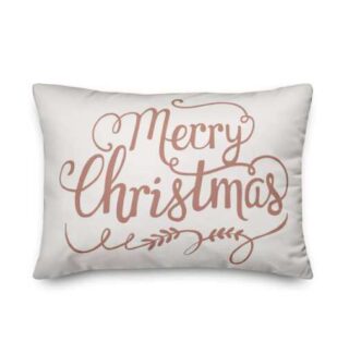 These Pink Christmas Pillows Will Girly Up Your Decor - The Mood Guide