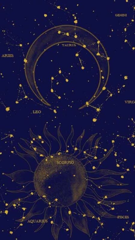 Zodiac Sings & Astrology Wallpapers for iPhone - The Mood Guide