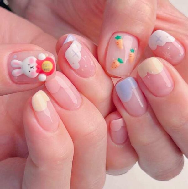 53 Spring Nails Designs That You'll Love - The Mood Guide