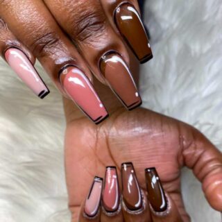 103 Brown Nails Ideas & Designs To Try This Year - The Mood Guide