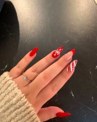 83+ Red Nails Designs & Ideas That You'll Love - The Mood Guide