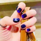 37 Navy Blue Nails To Try Even After January Blues Are Gone - The Mood ...