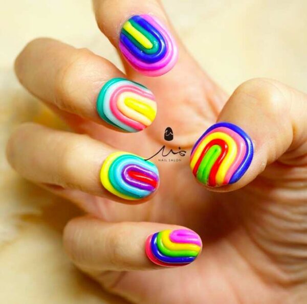 41+ Rainbow Nails Design & Ideas (From Summer to Pastel and Ombre) To ...