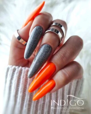 These Orange Nails Designs Are The Energy Boost You Need Right Now ...