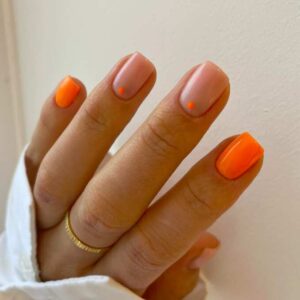 These Orange Nails Designs Are The Energy Boost You Need Right Now ...