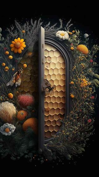 Bee Wallpapers for iPhone (Beehive, Honey & More) - The Mood Guide