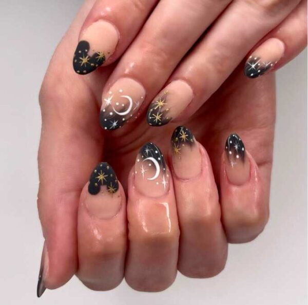 39 Celestial Nails Designs For Your Next Cosmic Manicure - The Mood Guide