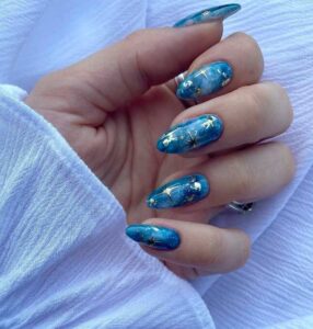 39 Celestial Nails Designs For Your Next Cosmic Manicure - The Mood Guide