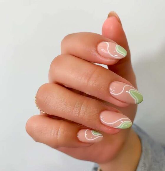 41 Light Green Nails Ideas (Matcha, Sage, Jade, etc) For a Soft ...
