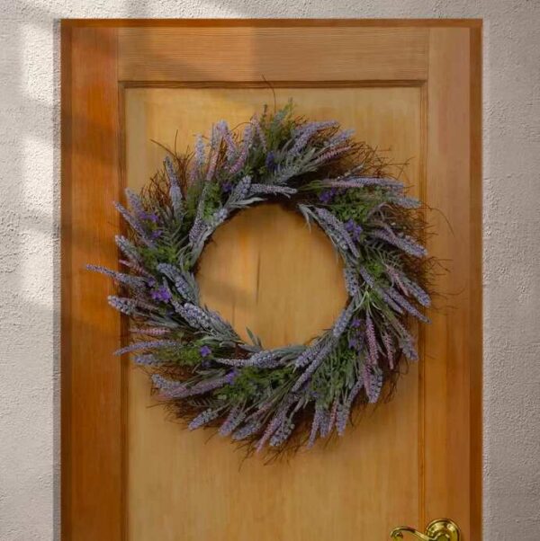 The Most Whimsical Lavender Wreaths