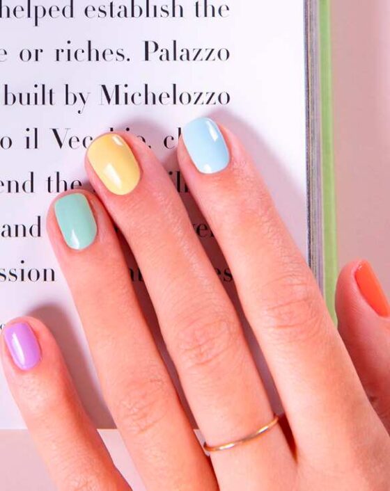 Blue and Yellow Nails Designs To Try Right Now - The Mood Guide