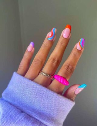 131 Most Popular Summer Nails Designs, From Ombré To Simple & Bright ...