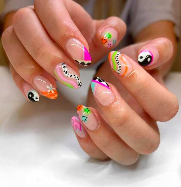 25 Funny Nails Designs For A Fun Manicure - The Mood Guide