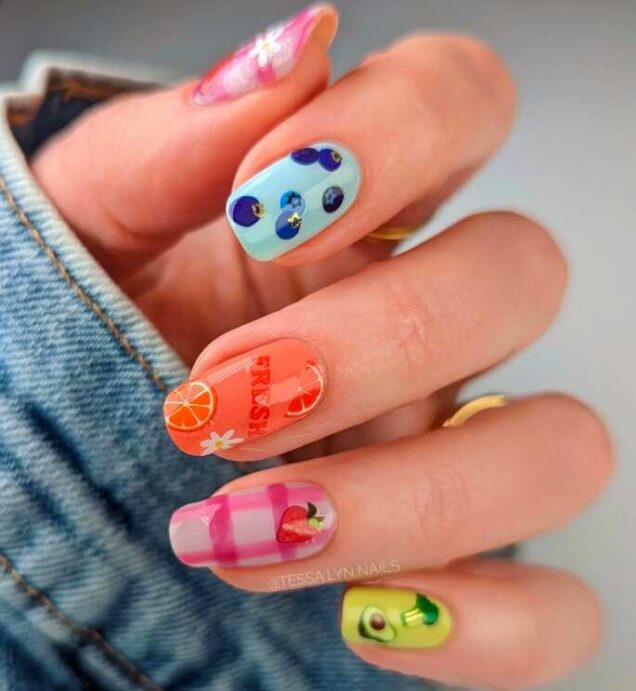 25 Fun Nails For Summer - The Mood Guide