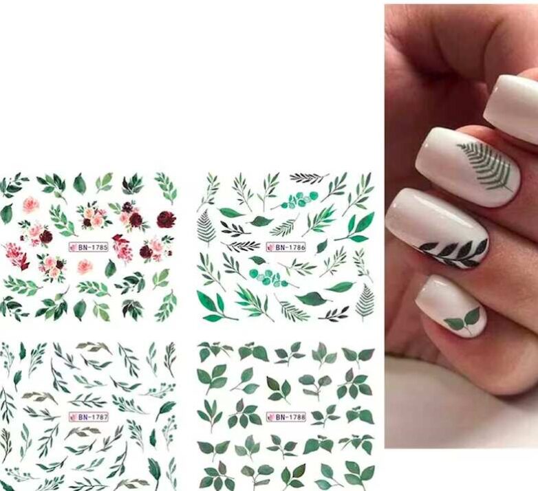 25+ Greenery Nails Ideas & Designs That Plant Moms Will Love - The Mood ...