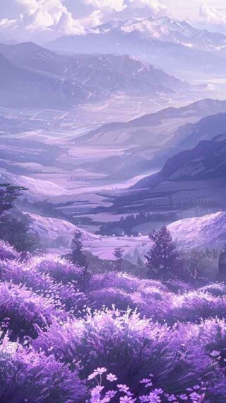 80 Lavender Aesthetic Wallpapers for a Soothing Phone Background (Plant ...