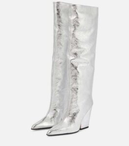 Metallic Boots Trend: How To Elevate Your Baddie Fall Outfits - The ...