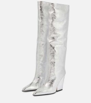 Metallic Boots Trend: How To Elevate Your Baddie Fall Outfits - The ...