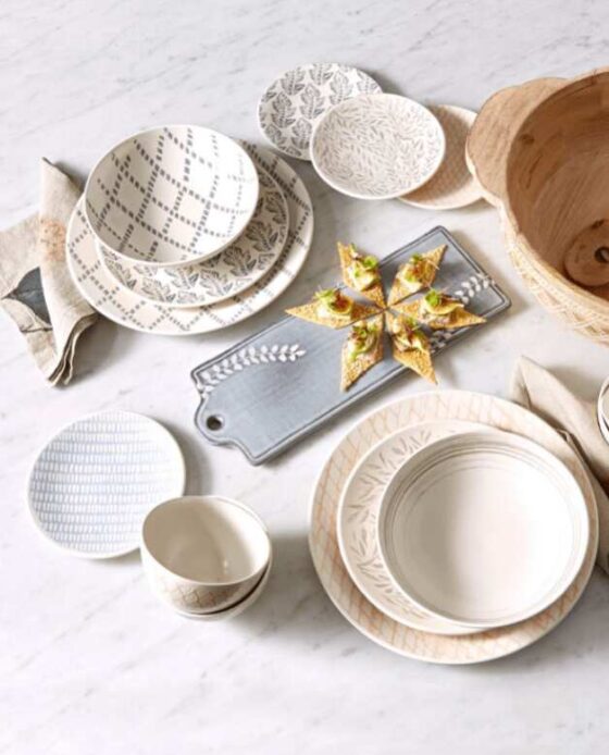 Rustic Dinnerware, Drinkware and Tableware To Set Unique Earthy ...