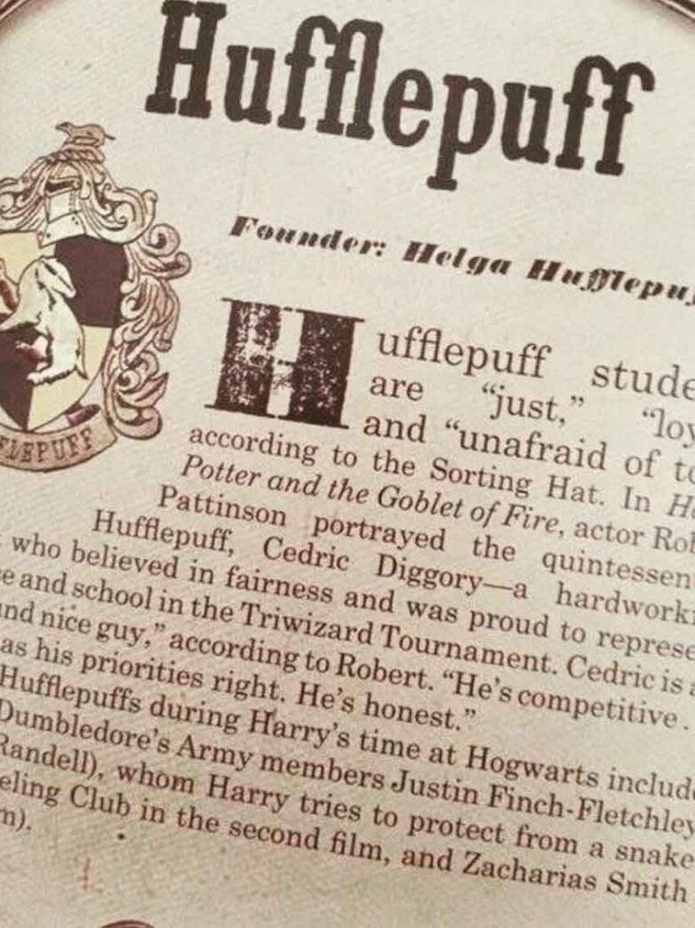 The Ultimate Guide to the Traits & Characteristics of Hufflepuff House ...