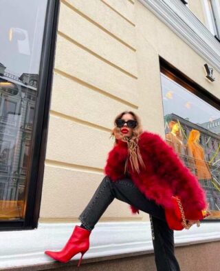 The Most Aesthetic Red Boots To Step Into The Latest Fall Trend Like a ...