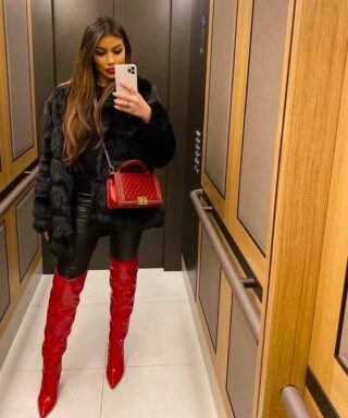 The Most Aesthetic Red Boots To Step Into The Latest Fall Trend Like a ...